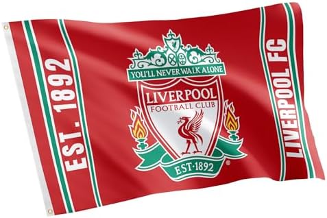 Amazon.com : FC Liverpool You'll Never Walk Alone Flag Banner 3x5 feet ...