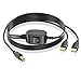 Printer Cable Splitter for Two Computers USB Splitter 1 in 2 Out USB-B ...