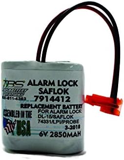 Saflok 7914412, LPI, LPI/Probe, Probe Hotel Electronic Lock Battery ...