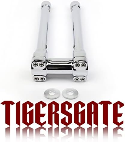 Amazon.com: TIGERSGATE Chrome 1 inch Diameter Investment-cast steel ...