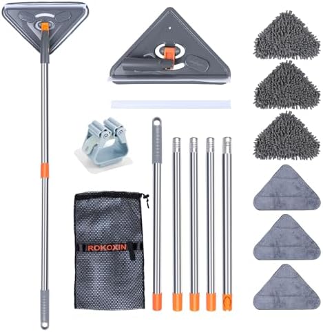 Amazon.com: 85" Wall Mop - Wall Cleaner Mop with Long Handle, 360 ...