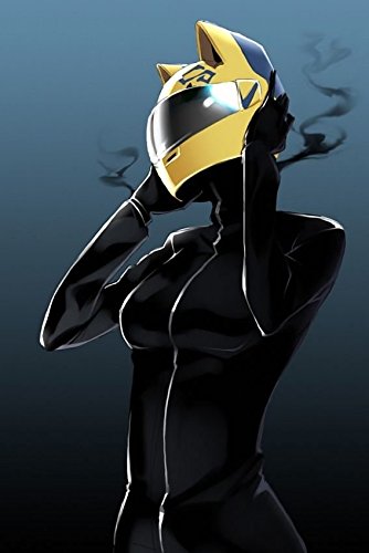 Amazon.com: makeuseof Durarara Celty Anime Girl Art SILK BIG POSTER ...