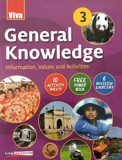 General Knowledge Book 3, Information Values and Activities by Viva ...