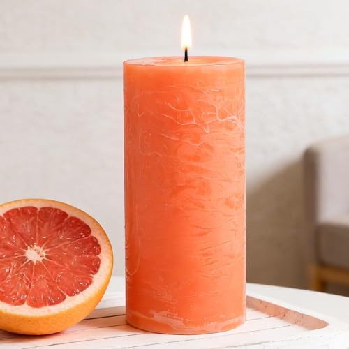 Amazon.com: Fruity Scented Pillar Candle - 2.8x6 Inch, 75-Hour Burn ...