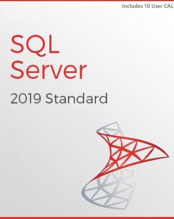Amazon.com: SQL Server 2019 Standard with 10 User CALs | Retail Sealed