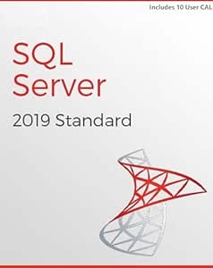 Amazon.com: SQL Server 2019 Standard with 10 User CALs | Retail Sealed