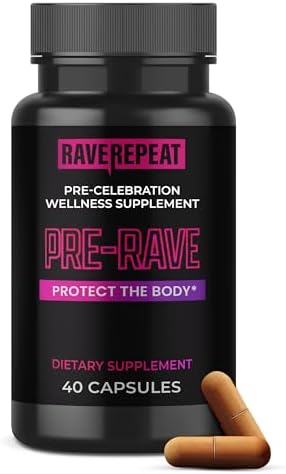 Amazon.com: Rave Repeat Pre-Rave Supplement – Green Tea, CoQ10 ...
