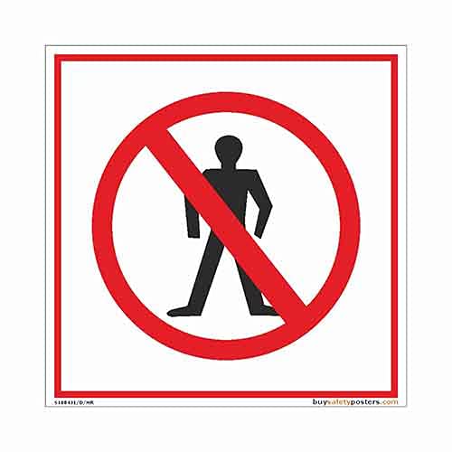 buysafetyposters.com - Outsiders Not Allowed Sign In Marathi - Vinyl ...
