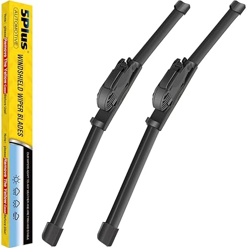 5 PLUS® Windshield Wiper Blades 22 Inch + 22 Inch (2 PACK), Automotive ...