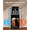 Amazon.com: SHARDOR Single Serve Coffee Maker, Hot and Iced Coffee Machine for K Cup Pods ...