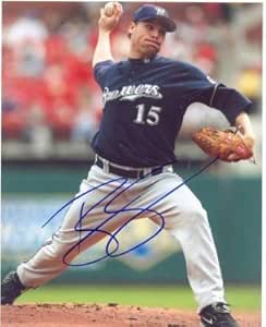 Amazon.com: Autographed Ben Sheets Photograph - 8x10 W coa ...