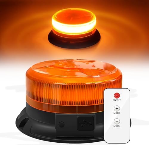 AnTom Wireless Strobe Lights,LED Remote Control Flashing Light,12-24v ...