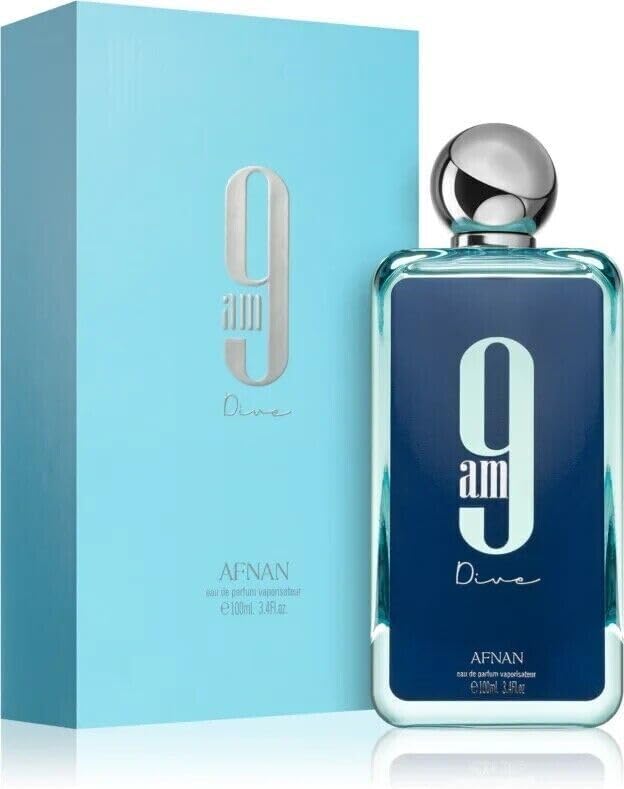 Afnan 9 AM Dive Eau De Parfum 100ml by Afnan : Amazon.co.uk: Beauty