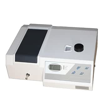 722 Spectrophotometer, 4nm Bandwidth, 325-1050nm Range, Tungsten ...