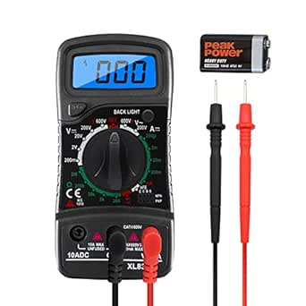 Digital Tester, Voltmeter Ammeter Ohmmeter, Digital Multimeter HFE God ...