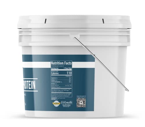 Earthborn Elements Soy Protein 1 Gallon Bucket, Always Pure, Smoothies ...