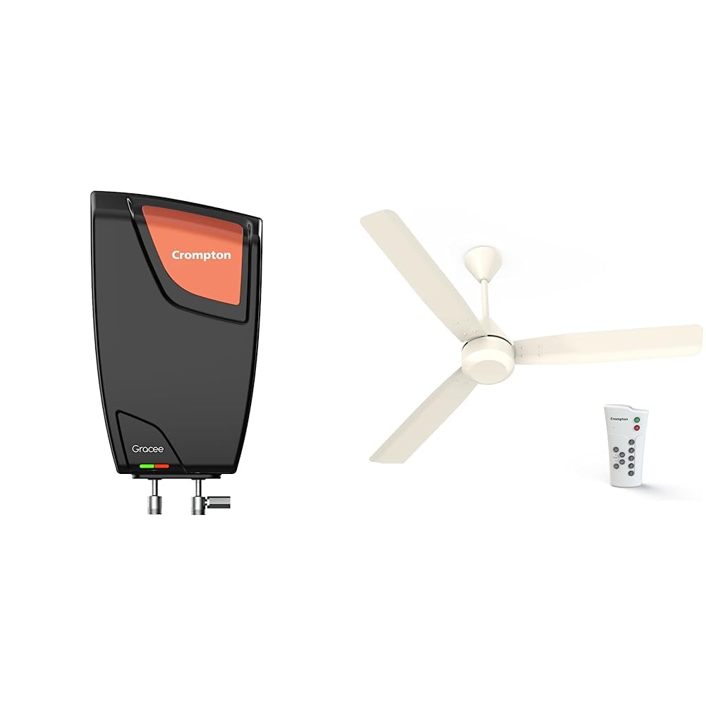 Buy Crompton Gracee 5-L Instant Water Heater (Geyser), Wall Mounting ...
