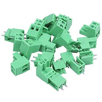 BIG BOOM® 12Pairs 2 Straight Pin PCB Mount Screw Terminal Block Kit for ...