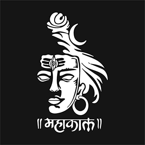 STR Stickers for car and Bike 1 pic. Mahakal Face Amazing Car Stickers ...