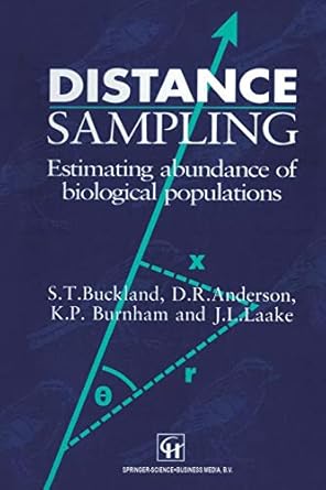 Amazon.com: Distance Sampling: Estimating abundance of biological ...