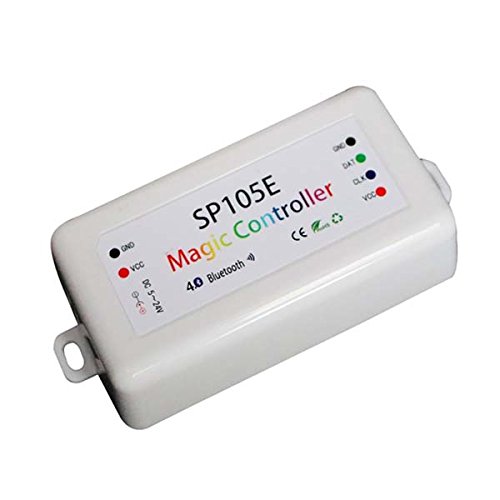 SP105E Magic Bluetooth LED Controller For WS2811 2812 6803 IC Strip ...