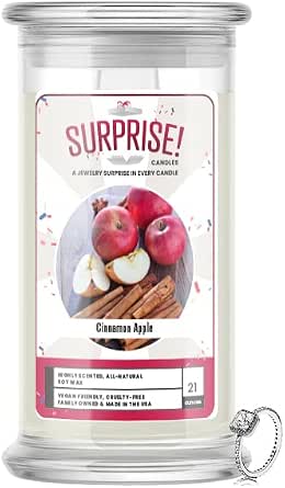 Amazon.com: Surprise! Candles Huge 21oz Jewelry Candles - Viral TikTok ...