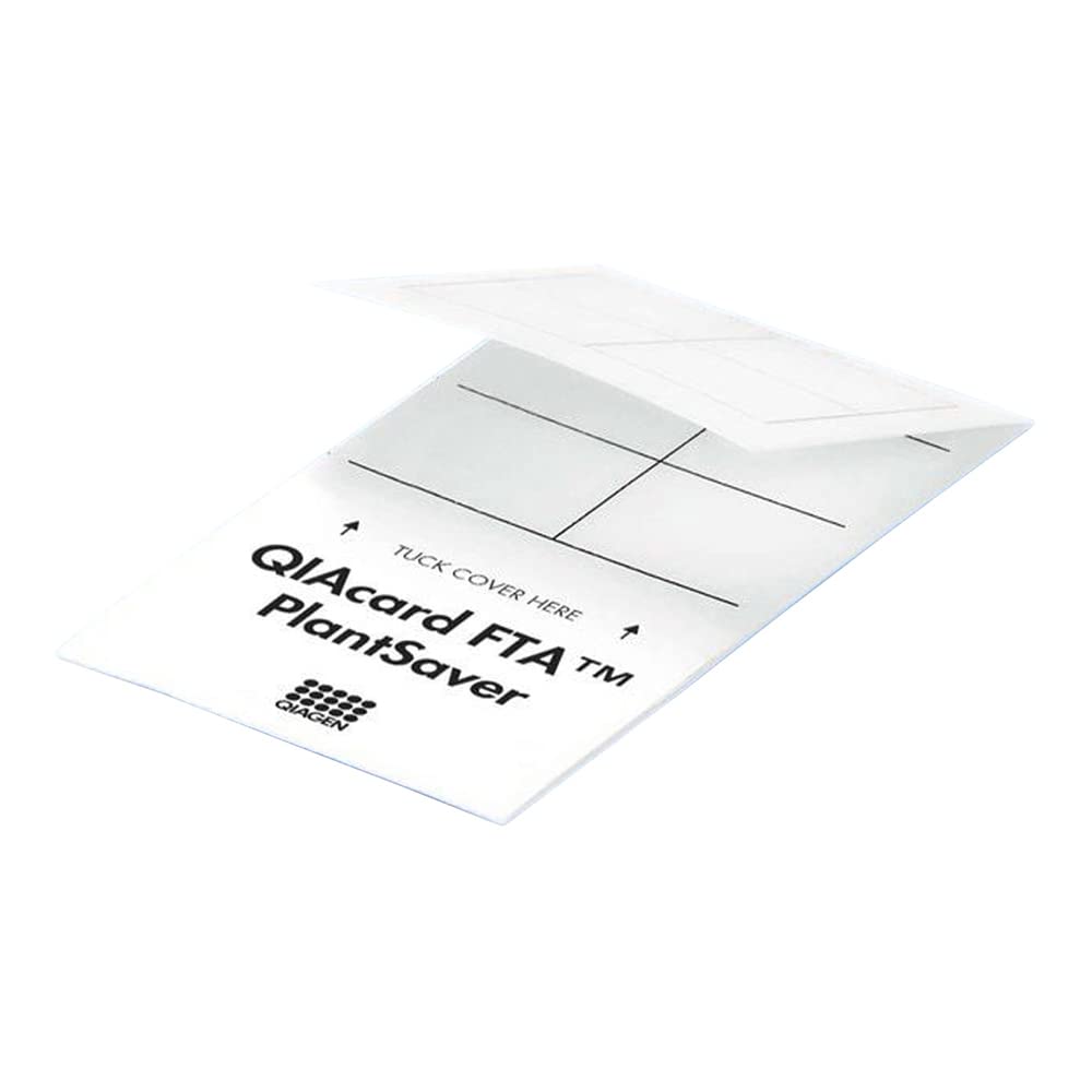Amazon.com: Whatman WB120065 FTA PlantSaver Card 4 Sample Areas Per ...