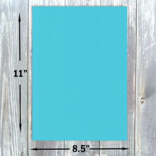 Snapklik.com : Colored Cardstock Scrapbook Paper 8.5 X 11 Electric Blue ...