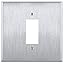 OVERSIZED JUMBO Metal Switch Plate, 2 Gang Decora Cover Plate (for 1 ...