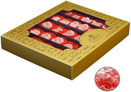 Amazon.com : Çarşıbaşı Handmade Turkish Delight – Rose Flavor Lokum ...
