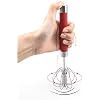 Amazon.com: Stainless Steel Semi-automatic Egg Whisk - 3PCS Hand Push ...