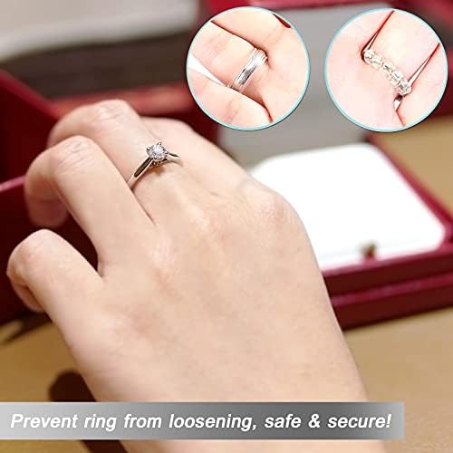 Ring Size Adjuster for Loose Rings - 20 Pack 2 Styles Ring Reducer ...