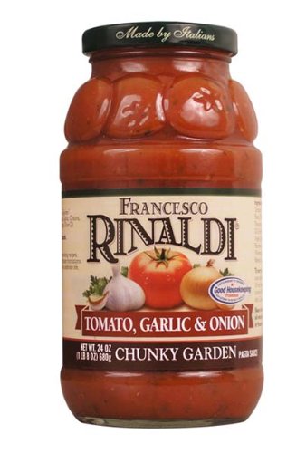 Amazon.com : Francesco Rinaldi Tomato, Garlic, & Onion Chunky Garden ...