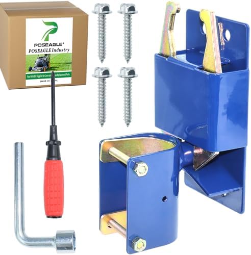 Amazon.com: POSEAGLE Blue S16100300 Two Way Gate Latch with Hardware ...