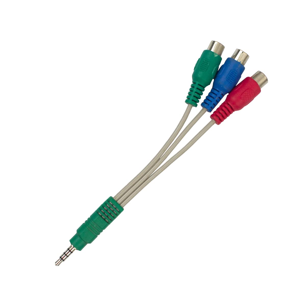 Amazon.com: 3.5mm RCA Component Video Cable YPbPr Male to 3 RCA Female ...