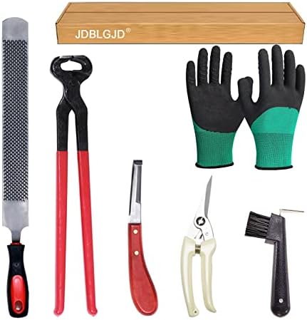 Amazon.com : Long River Horse Farrier Hoof Tool Kit（7 Piece） with Carry ...