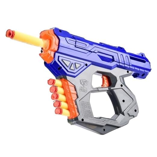 Star IMPEX Hexa Blaster Gun Set, Velocity 65 MPS, 10 Darts, 40ft. Range ...