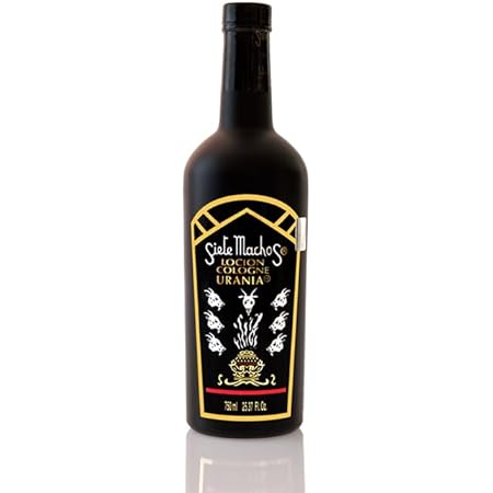 Amazon.com : Siete Machos URANIA Original Cologne 3.72 oz. (110ml) (1 ...