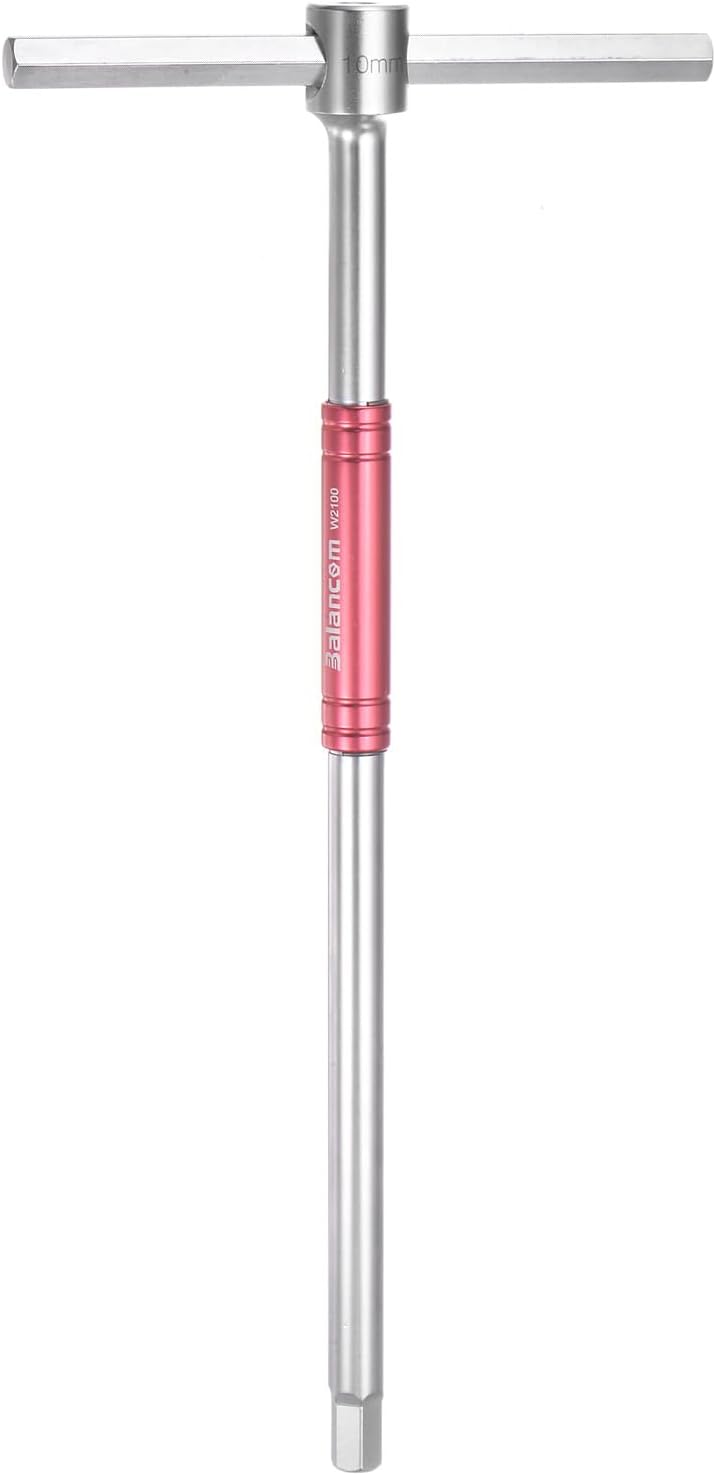 HARFINGTON Sliding T-Handle Hex Key Wrench Set 10mm Metric 3-Way ...
