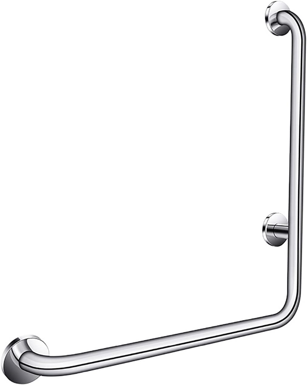 Amazon.com: BOBONI Toilet handrail,L-Shaped Vertical Angle Grab Bar ...