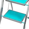Beldray Foldable 2 Step Steel Ladder – Safety Non-Slip Steps & Feet ...
