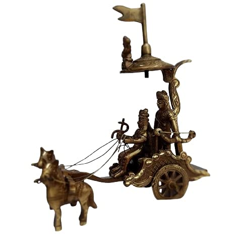 Aero Brand Mahabharat Geeta Arjun Chariot Rath With Krishna Hanuman ...