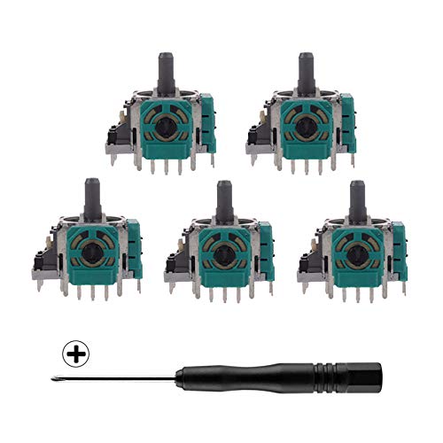 Amazon.com: eXtremeRate Replacement 3D Analog Stick Joystick for PlayStation 4 PS4 Slim PS4 Pro ...
