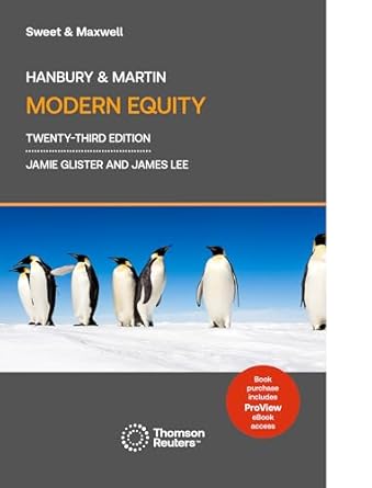 Buy Hanbury & Martin Modern Equity: (ProView eBook included) Book ...