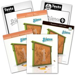 BJU Science 1 Subject Kit-Worktext, Teacher with CD, Activities Manual ...