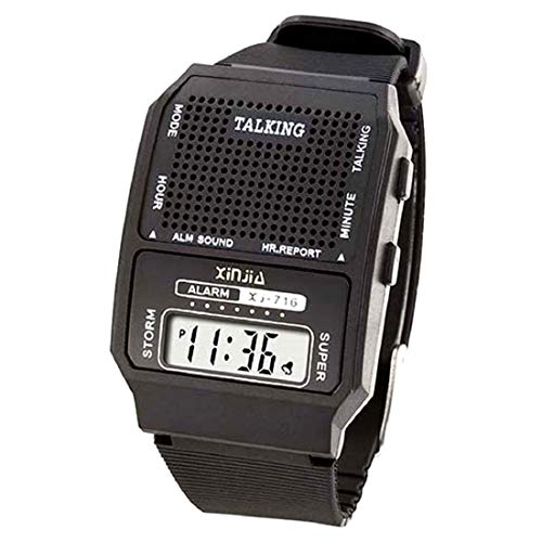 TCT(R-TM) Amazing Date-Week-Display Alarm Digital Dial Talking Time ...