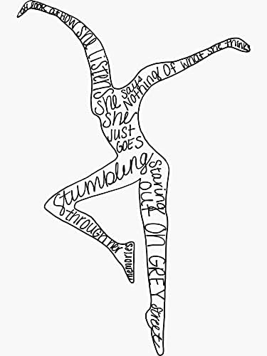 Amazon.com - Outline of DMB Grey Street Sticker - Sticker Graphic ...