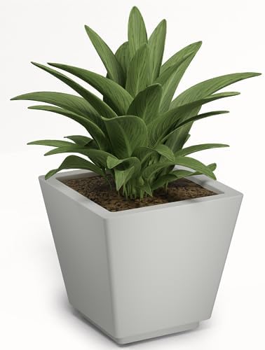 YUCCABE ITALIA Foxb Gk 16 Inch Pots For Plants Highly Durable Polymers ...