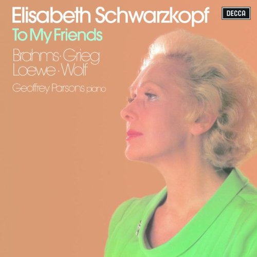 Elisabeth Schwarzkopf, Hugo Wolf, Edvard Grieg, Johannes Brahms, Carl ...