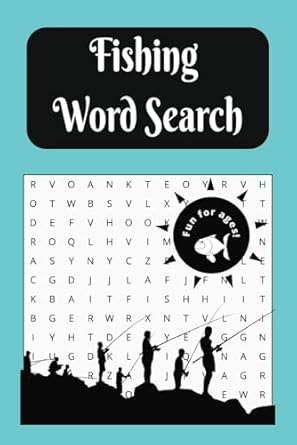 Fishing Word Search Book: A Fishing Themed Word Find Puzzle for Adults ...